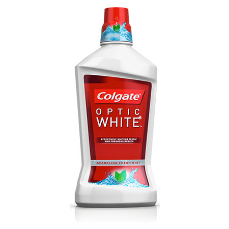 Colgate Optic White Mouthwash Sparkling Fresh Mint